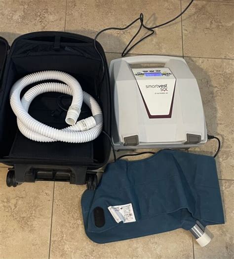 Used Electromed Smartvest Sql Cough Assist Device Airway Clearance Device Airway Clearance
