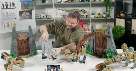 Tiranosaurio Rex Jurassic World Lego Thank You For Watching Hope You