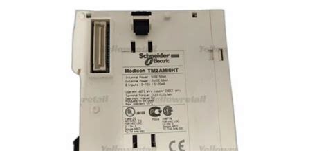 G SCHNEIDER ELECTRIC MODICON INPUTS ANALOG INPUT MODULE VDC For Industrial At Rs In