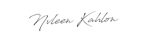 88 Nvleen Kahlon Name Signature Style Ideas Free Online Autograph
