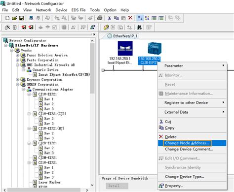 Communication Configuration And Example Program Usage