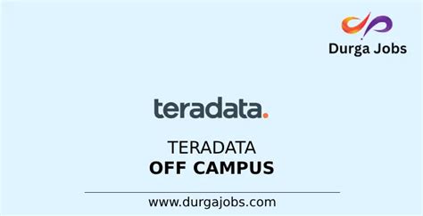 Teradata Off Campus Drive 2024 For Uiux Developer