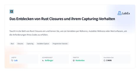 Das Entdecken Von Rust Closures Capturing Verhalten Und Flexibilität