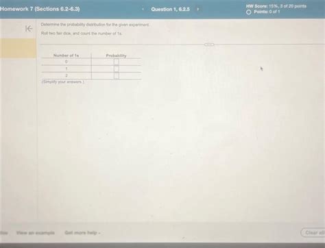 Solved Determine The Probablity Distribution For The Given