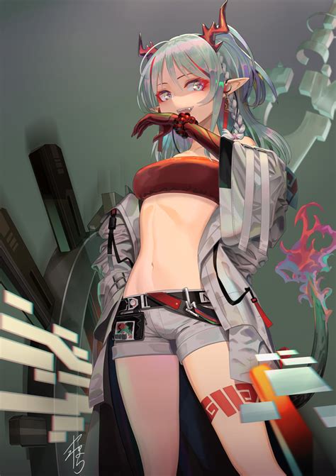 Nian Arknights Arknights Games Art Girl Art Pixiv Id