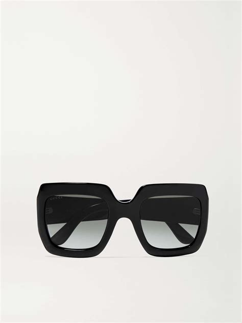 Gucci Eyewear Gg Oversized Square Frame Acetate Sunglasses Net A Porter