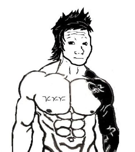 Zyzz Wojack Культурист Мемы лица Веселые мемы