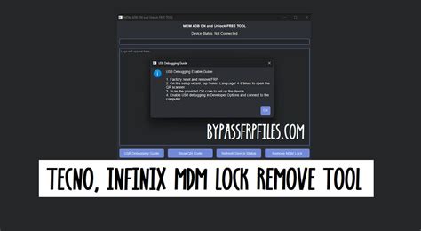 Tecno Infinix Mdm Remove Tool V Download Free Frp Bypass Files