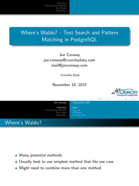 Text Search And Pattern Matching In Postgresql Pdf Regular