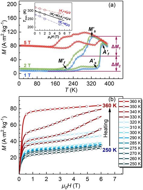 A Temperature Dependence Of Magnetization M T Curves For The