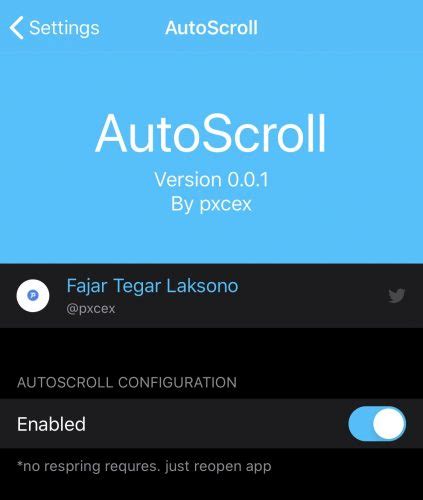 Autoscroll Prevents Finger Fatigue When Scrolling A Lot On Your Iphone