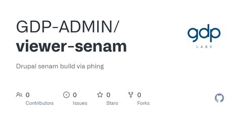 GitHub GDP ADMIN Viewer Senam Drupal Senam Build Via Phing