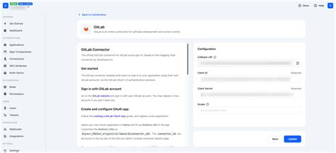 Gitlab Social Authentication Docs