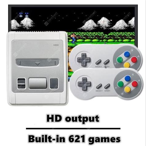 Mini HDMI TV Game Console 8 Bit Retro Video Game Console Built In 621 Games AV Output Handheld