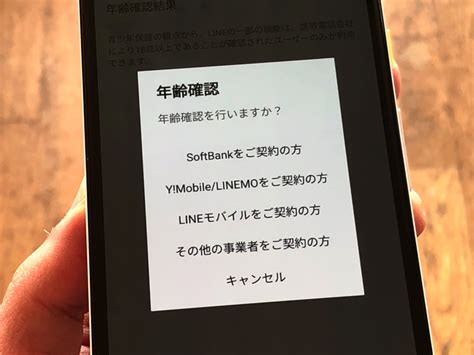 なぜだ・・・。lineの年齢確認ができない理由まとめ 毎日が生まれたて