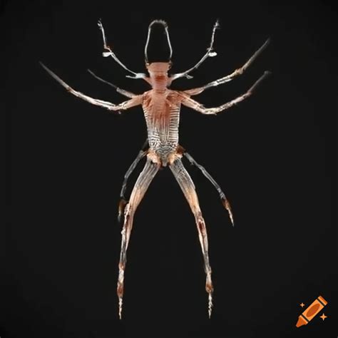 Illustration Of A Human Spider Hybrid On Craiyon