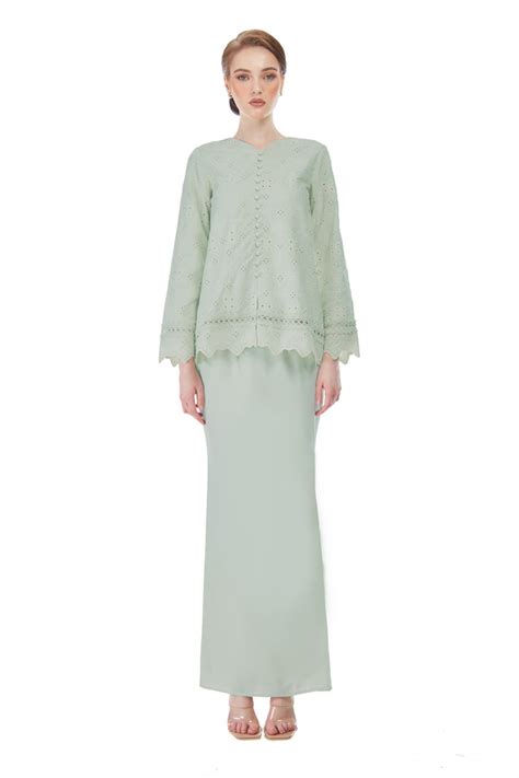 Jannahnoe Kurung Modern Wear Scarves Baju Kurung Brides Series