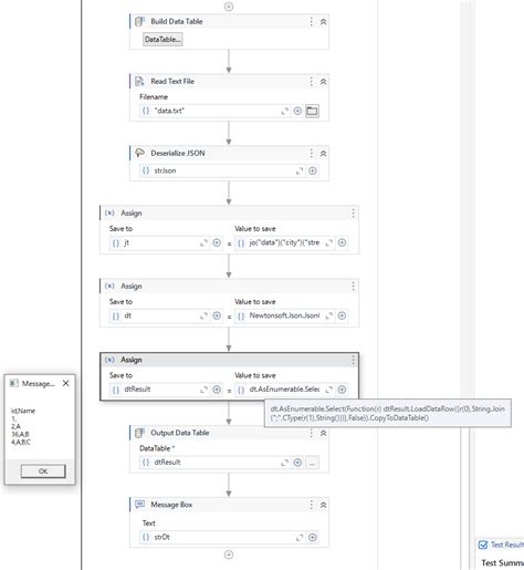 Converting Json Array Into Datatable Forum Uipath Community Forum