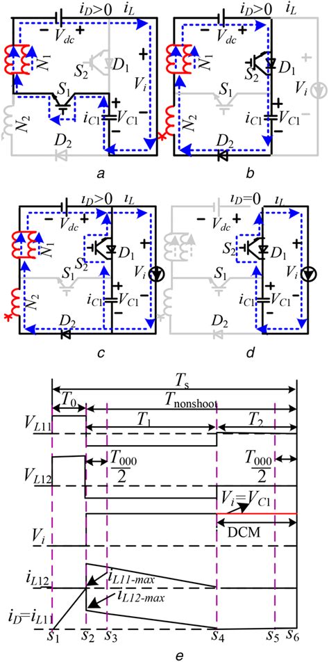 The Equivalent Circuits And Theoretical Waveforms Of Tsbi With