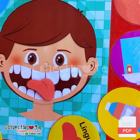 Escovar Dentes Pdf Conectar Te Atividades