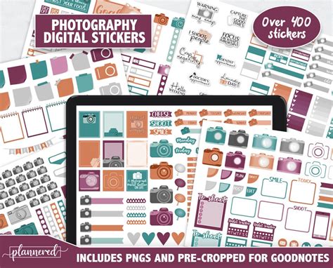 Photography Lover Digital Stickers 460 Photographer Digital Sticker