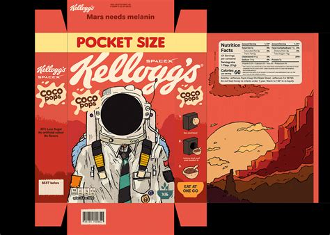 Tosin Sams Concept Reimagines Kelloggs Coco Pops With A Futuristic