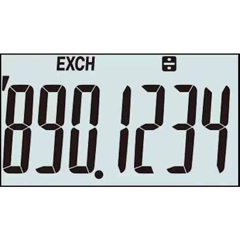 Casio De 12e Extra Large Display Ergonomic Heavy Duty Calculator Black