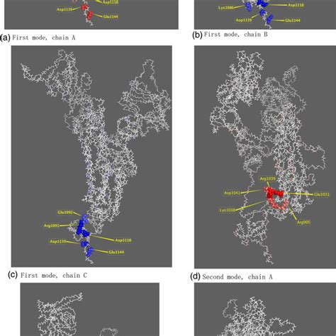 Key Residues With Higher Amplitudes In Each Eigenvector Of Svd Analysis Download Scientific