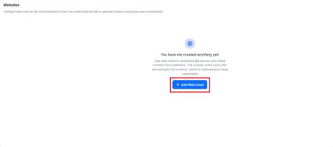 web crawl kore ai docs