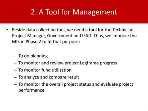 16 Mis For Project Monitoring And Evaluation Pptx Internet Computing