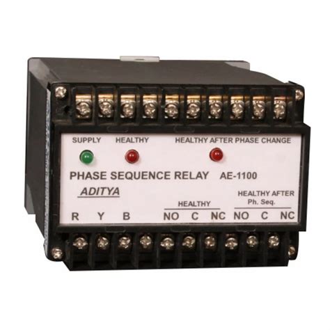 Phase Sequence Relay Phase Sequence Protection Relay Latest Price