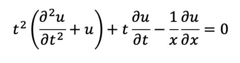 solved find a general solution u x t ﻿to the following pde