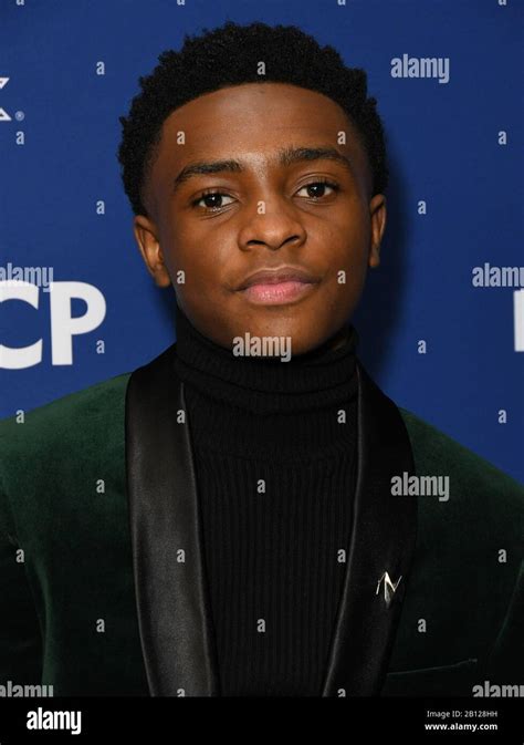 Hollywood California Usa 21st Feb 2020 Caleel Harris 51st Naacp