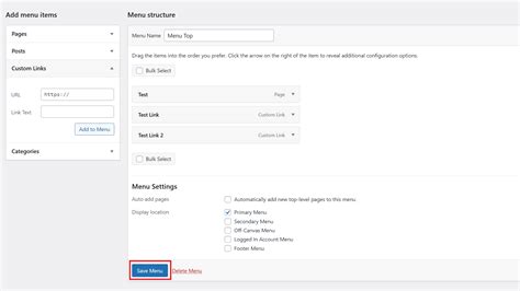 How To Add A Menu In WordPress