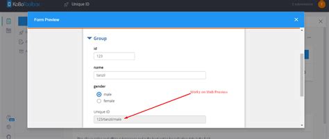 Creating Unique Id From The Available Variables Using Calculate Form
