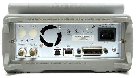 HP Agilent Keysight 33220A 20 MHz Function Arbitrary Waveform Generator