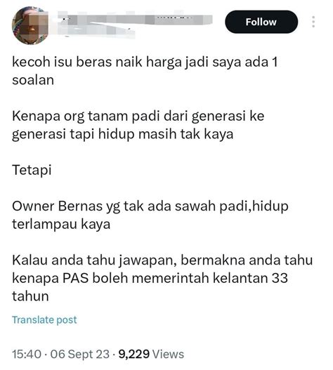 Kenapa Org Tanam Padi Dari Generasi Ke Generasi Tapi Hidup Masih Tak
