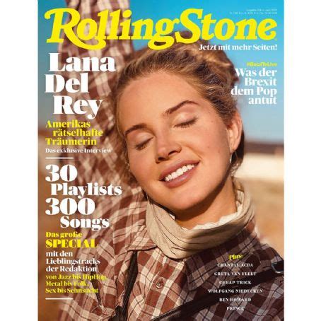 Lana Del Rey Rolling Stone Magazine April 2021 Cover Photo Germany