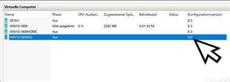 Hyper V Konfigurationsversion Upgraden Windows Faq