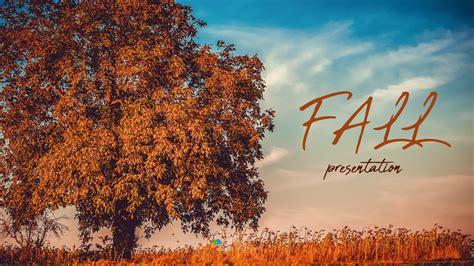 Fall Background Powerpoint