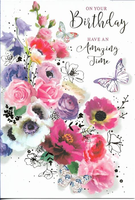 Birthday Greetings Images Flowers Best Flower Site