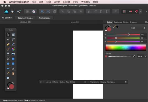 Customizable Workspace Feedback For Affinity Photo V1 On Ipad