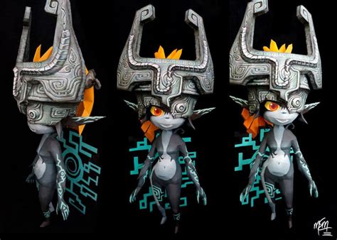 Life Size Midna Papercraft Zelda Tattoo Midna Cosplay Legend Of Zelda
