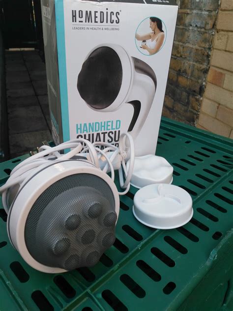 Homedics Handheld Shiatsu Massager Give Aching Muscles The Heave Ho