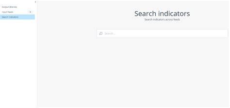 Search Indicators