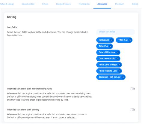 Change Sort Order Sobooster Documentation