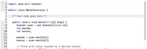 Solved Define A Method Convertmass That Takes Two Integer