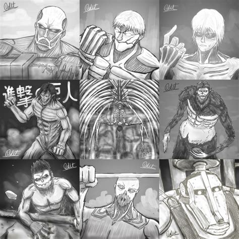 Artstation The Nine Titans