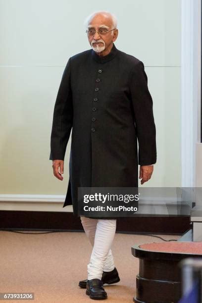 Vice President Of India Mohammad Hamid Ansari Photos And Premium High