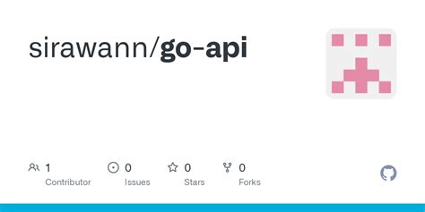Github Sirawanngo Api